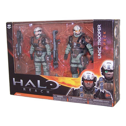 McFarlane Toys Figure - Halo Reach Deluxe 2 Pack - UNSC TROOPERS (Mint ...