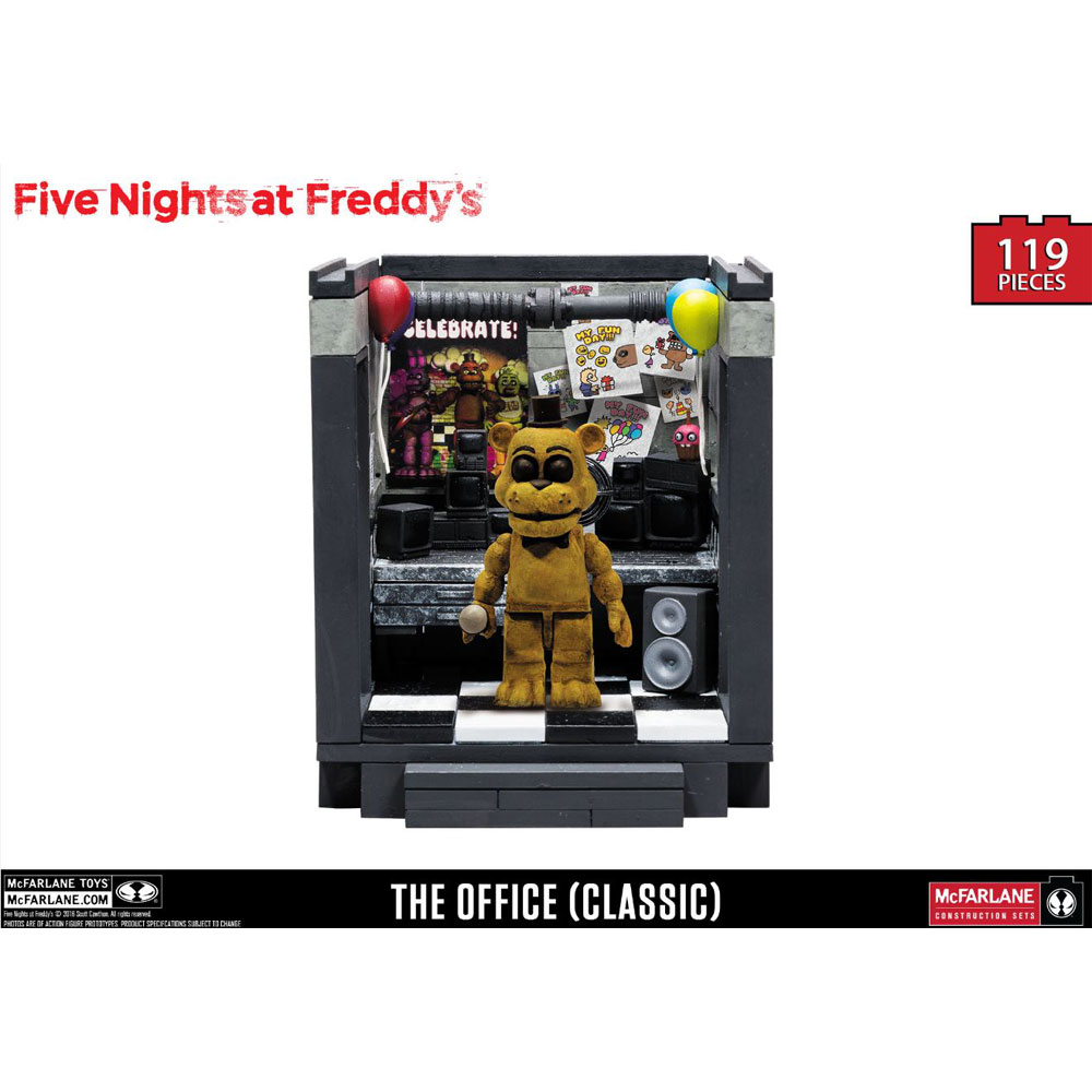 McFarlane Toys Building Small Set - FNAF Classic Series 1 - THE OFFICE ...