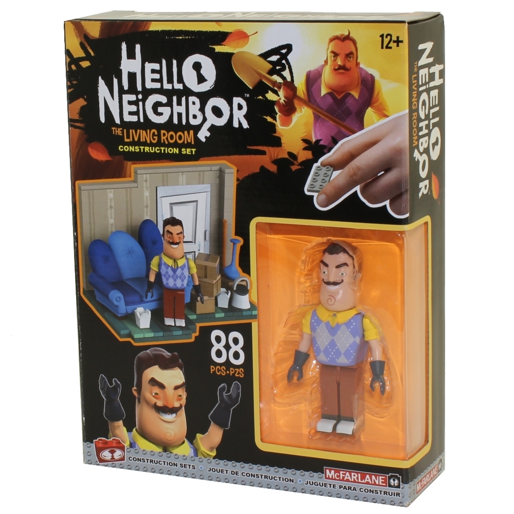McFarlane Toys Building Small Sets - Hello Neighbor - LIVING ROOM (88 ...