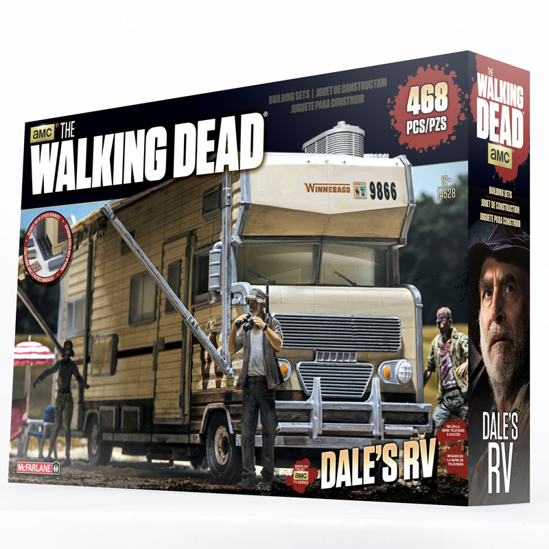 McFarlane Toys Building Sets - The Walking Dead - DALE'S RV (468 Pieces ...