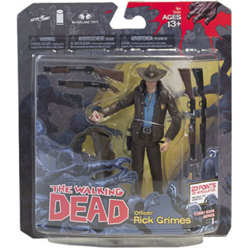 The Walking Dead Comic Rick Toy