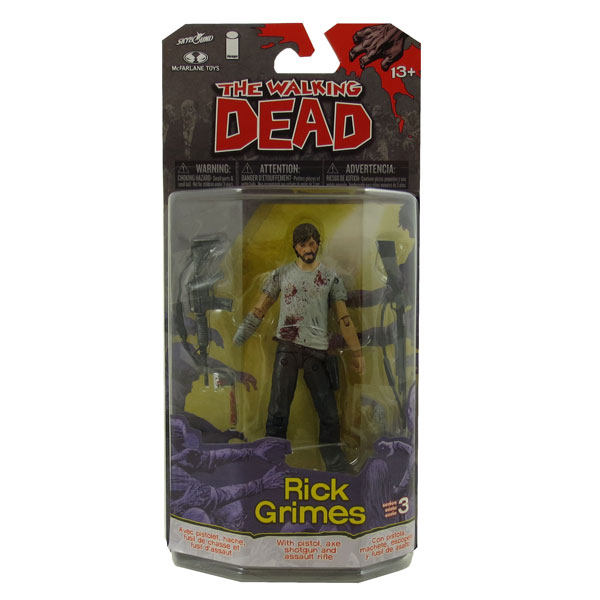 McFarlane Toys Figure - The Walking Dead Comic Book Series 3 - RICK ...
