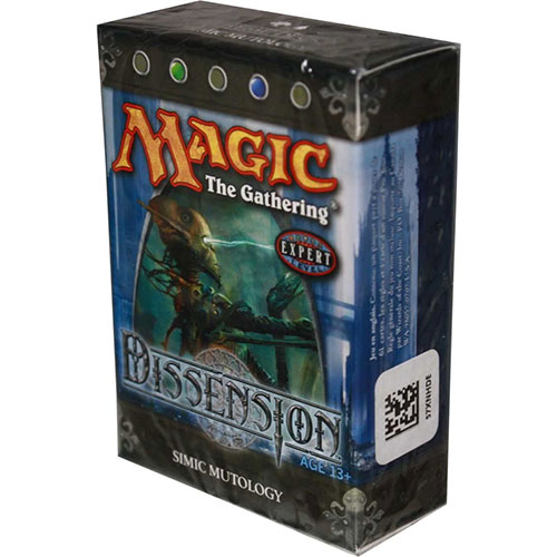Magic the Gathering Cards - Dissension Theme Deck - SIMIC MUTOLOGY (New ...