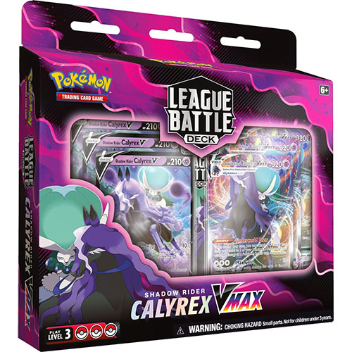 Pokemon Cards - League Battle Decks - SHADOW RIDER CALYREX VMAX (60 ...