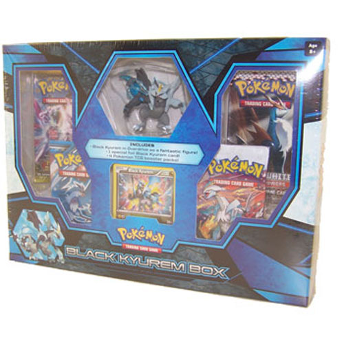 Pokemon Cards - Black & White - BLACK KYUREM BOX (4 Boosters, 1 Promo ...
