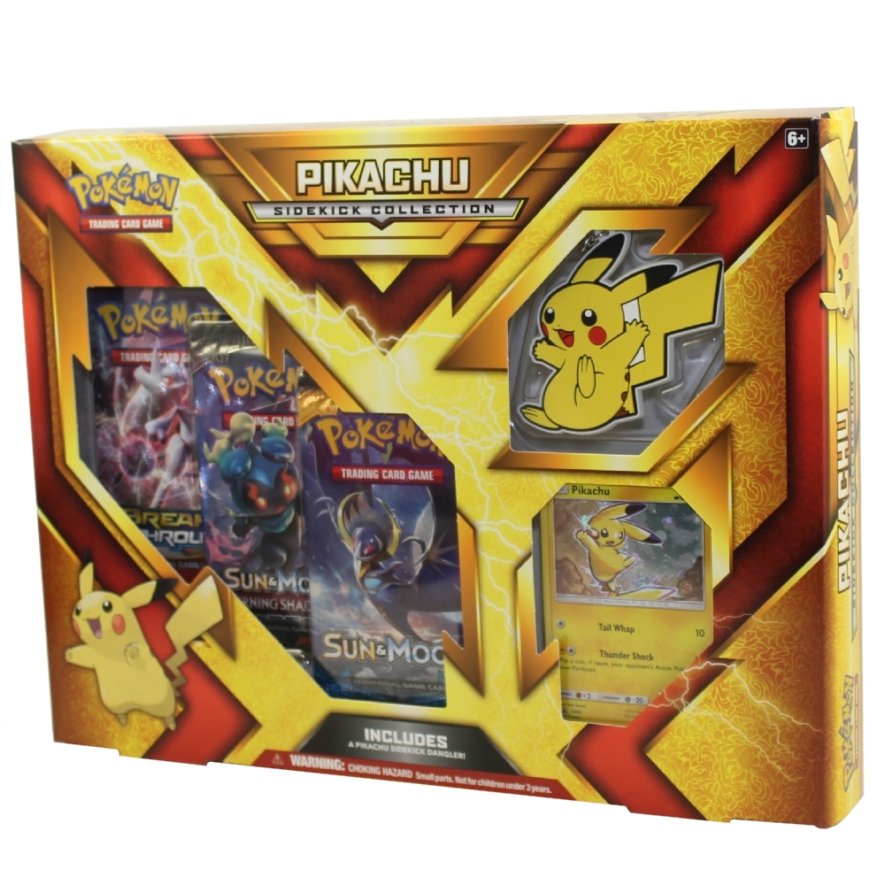 Pokemon Cards - Sidekick Collection - PIKACHU (3 Packs, 1 Dangler & 1 ...
