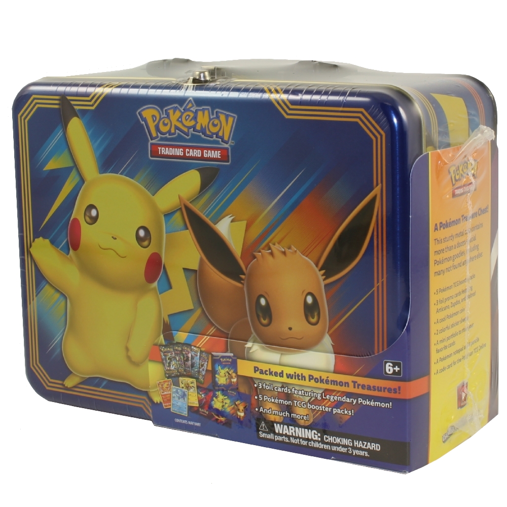 Pokemon - 2018 Collector Chest TIN SET (5 Packs, 3 Foils, Coin ...
