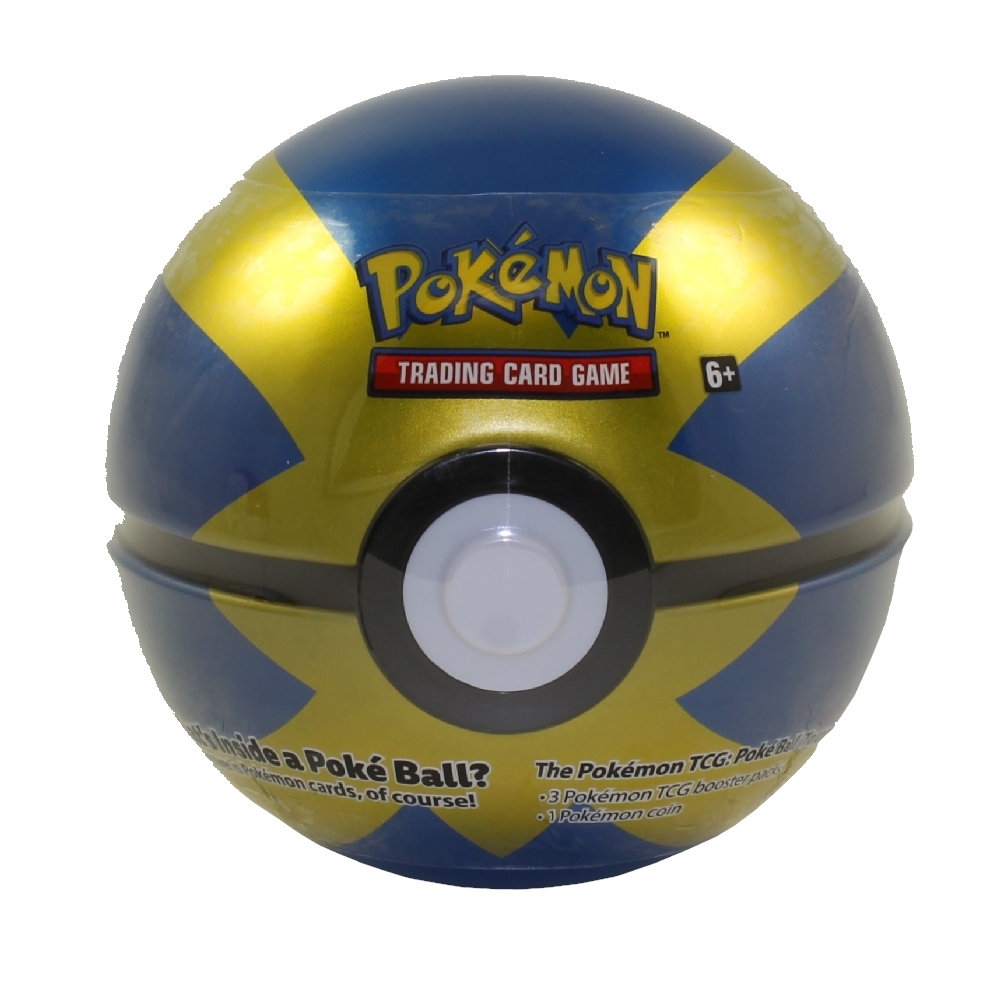 Pokemon Sun & Moon - 2019 Collectors Poke Ball Tin - QUICK BALL (3 ...