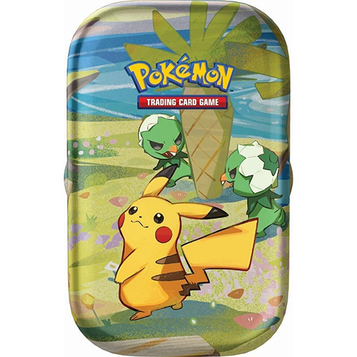 Pokemon Paldea Friends Mini Tin - PIKACHU & CAPSAKID (2 Packs, 1 ...