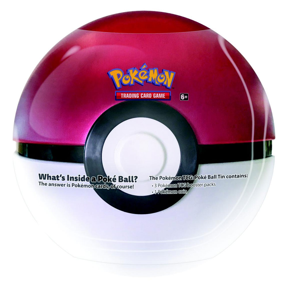 Pokemon Fall 2021 Collectors Poke Ball Tin - POKE BALL (3 packs & 1 ...