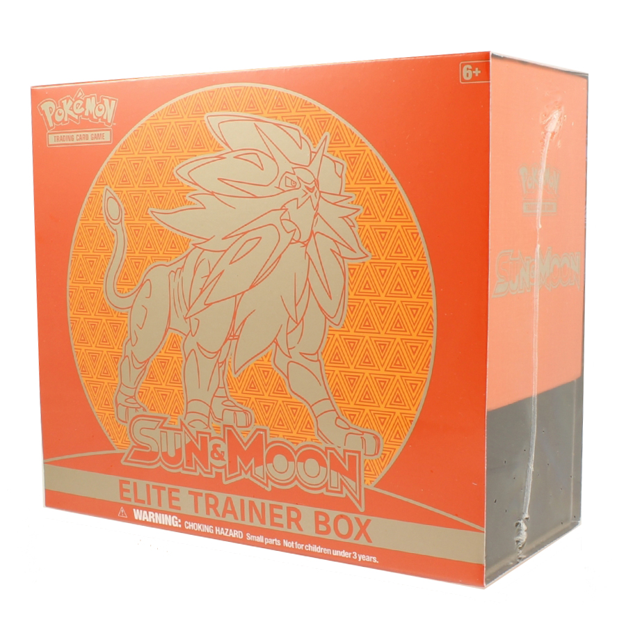 Pokemon Cards - Sun & Moon Elite Trainer Box - SOLGALEO (8 packs, 65 ...