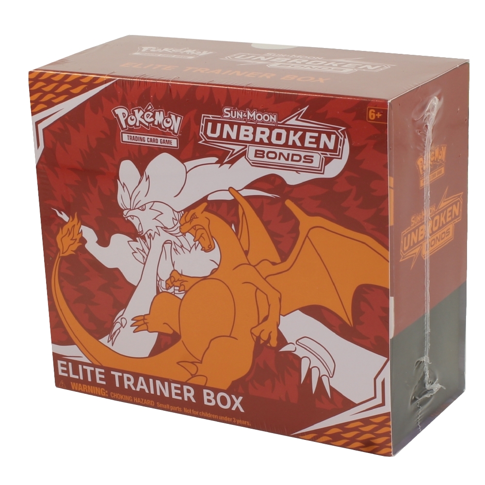 Pokemon Sun & Moon Unbroken Bonds Elite Trainer Box - RESHIRAM ...