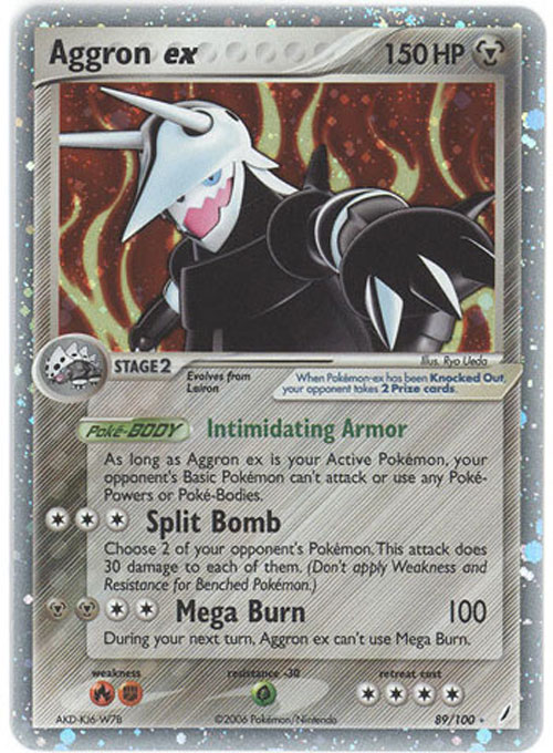 Aggron Ex Card