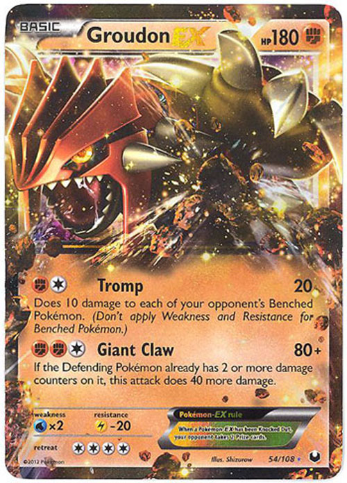 Groudon Card