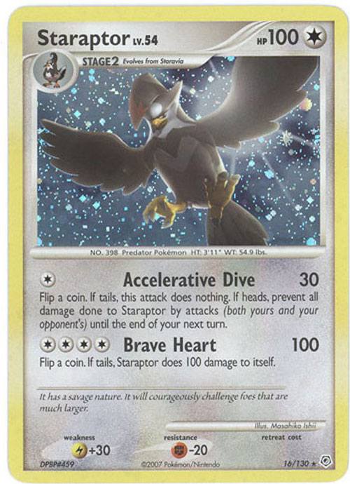Staraptor Card