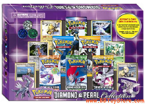Pokemon Cards - Diamond & Pearl Collection Premium Box - (6 Boosters, 6 ...
