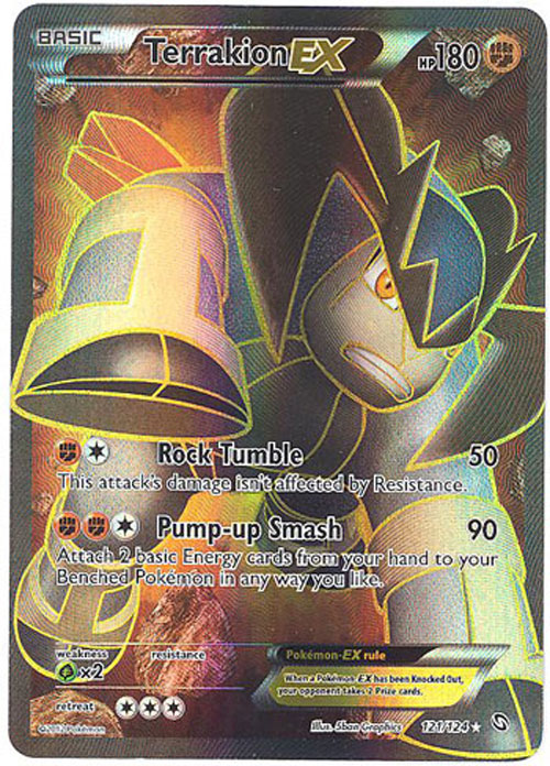 Pokemon Terrakion Card