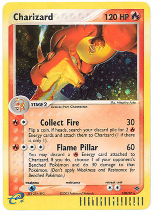 Pokemon Card - Dragon 100/97 - CHARIZARD (holo-foil) (Mint ...