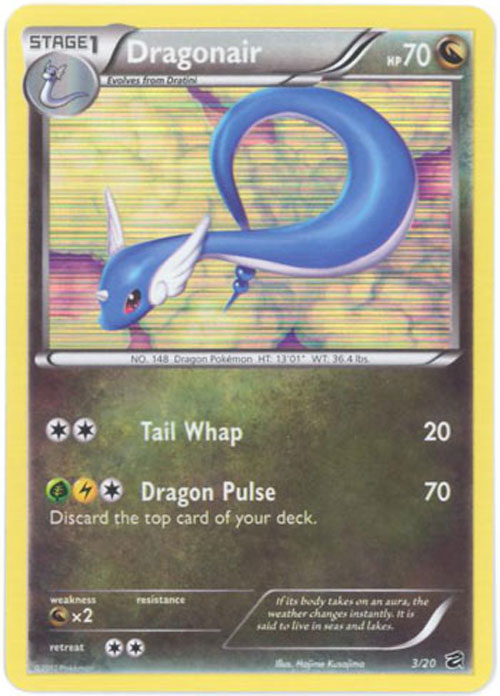 Pokemon Card - Dragon Vault 3/20 - DRAGONAIR (holo-foil) (Mint ...
