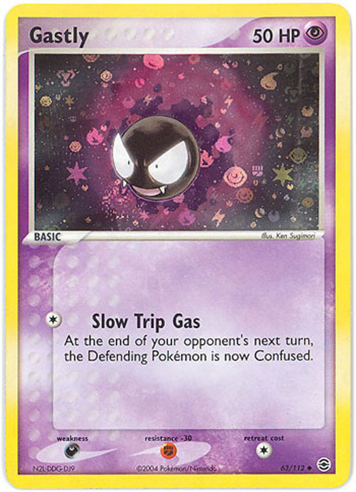 Gastly Card