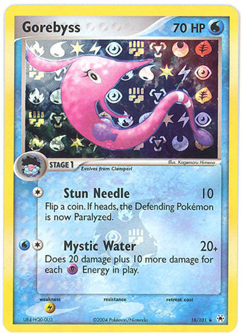 Pokemon Card - Hidden Legends 18/101 - GOREBYSS (reverse holo) (Mint ...