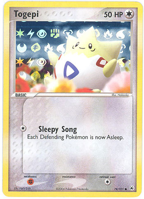 Togepi Pokemon Card