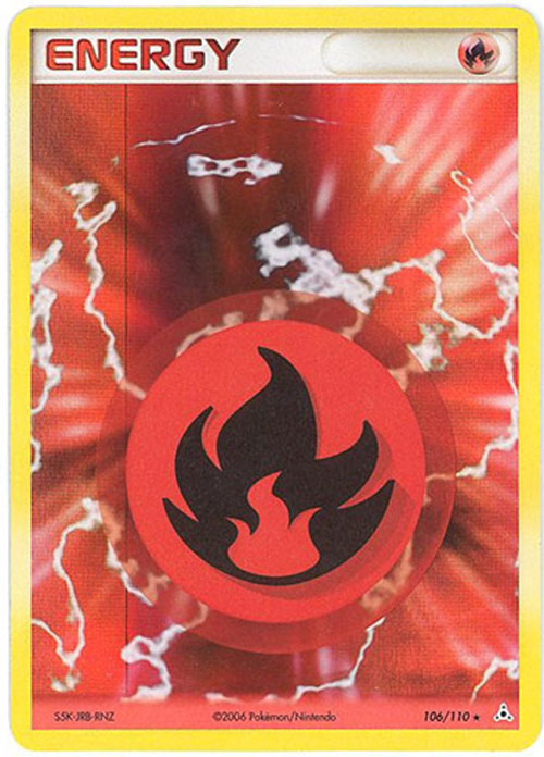 Pokemon Fire Energy Symbol