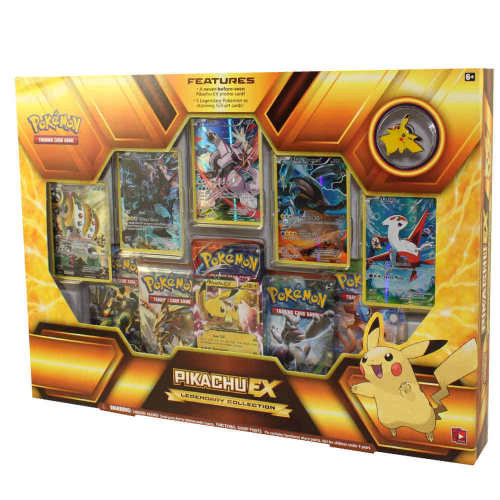 Pokemon Cards - Legendary Collection - PIKACHU EX BOX (Packs, Pin, Foil ...