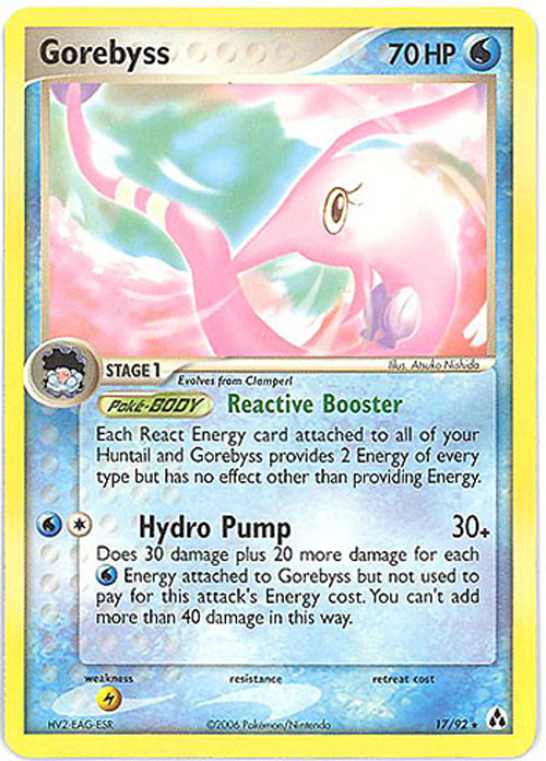 Pokemon Card - Legend Maker 17/92 - GOREBYSS (rare) (Mint ...