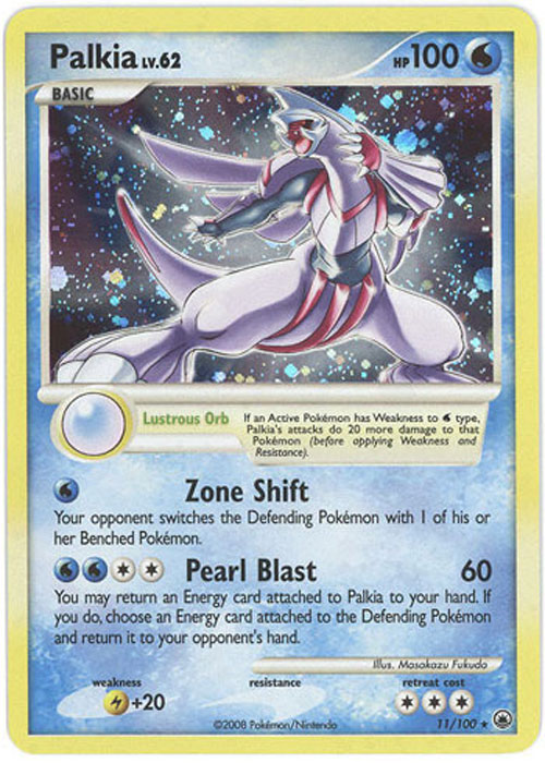 Palkia Ex Card