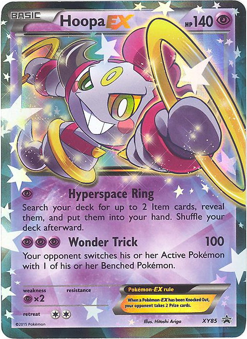 Pokemon Card - XY Promo #XY85 - HOOPA EX (holo-foil) (Mint ...