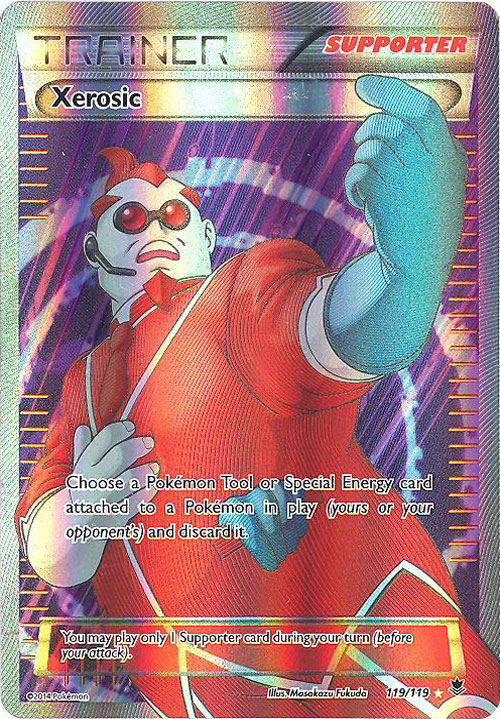Pokemon Card - XY: Phantom Forces 119/119 - XEROSIC (full art holo ...