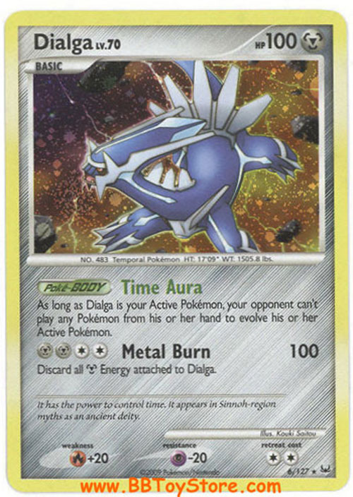 Pokemon Primal Dialga Card