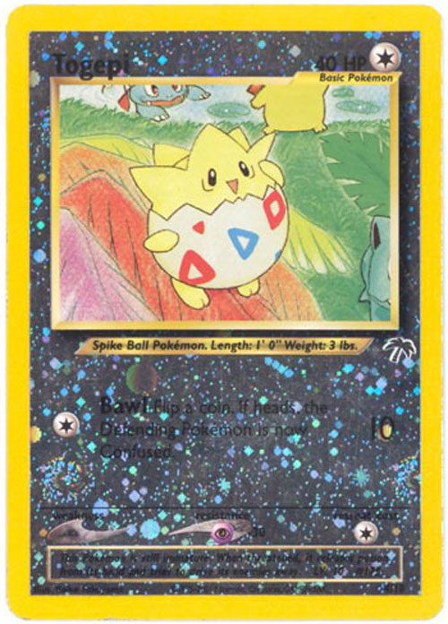 Pokemon Card - Southern Island Promo #4/18 - TOGEPI (holo-foil ...