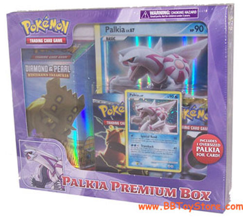 Pokemon Cards - PALKIA Premium Box - (1 Theme Deck, 2 Boosters, 1 Promo ...