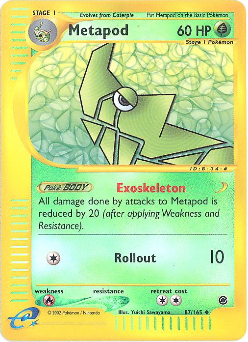 Metapod Card