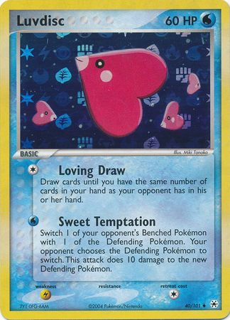 Pokemon Card - Hidden Legends 40/101 - LUVDISC (reverse holo) (Mint ...