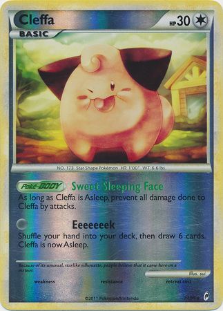 Pokemon Card - Call of Legends 24/95 - CLEFFA (reverse holo) (Mint ...