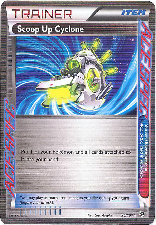 Pokemon Card - B&W: Plasma Blast 95/101 - SCOOP UP CYCLONE (holo-foil ...