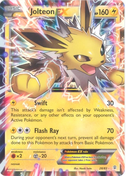 Jolteon Ex Card