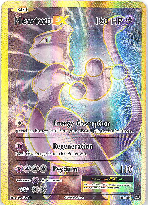 Mewtwo Ex Full Art