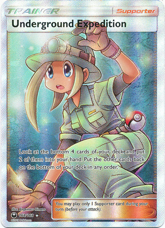 Pokemon Card - S&M: Celestial Storm 168/168 - UNDERGROUND EXPEDITION ...