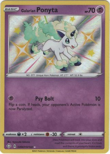Ponyta Pokemon Card