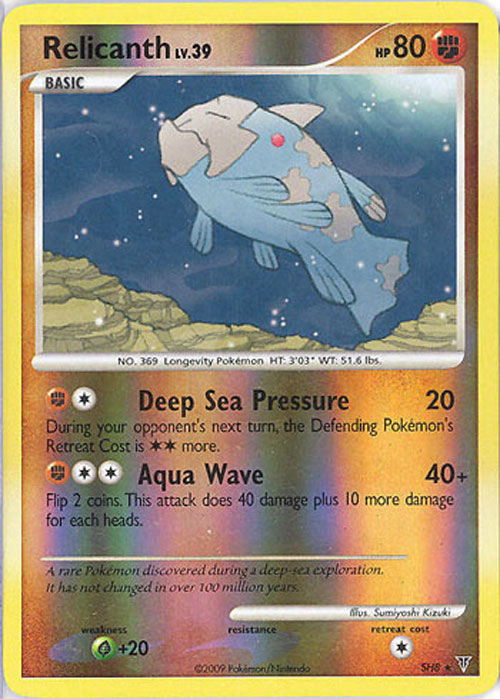 Relicanth Card