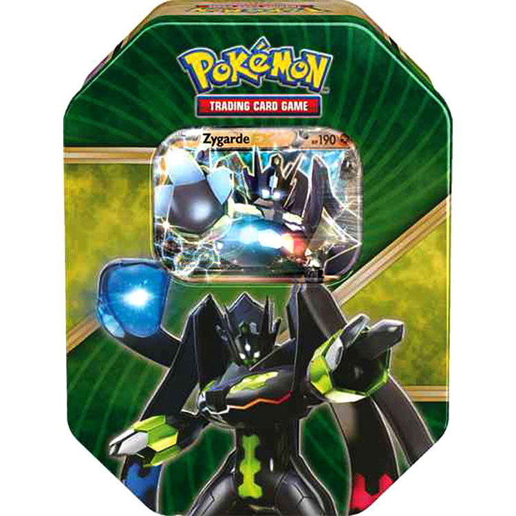 Pokemon XY - 2016 Collectors Tin Set - Shiny Kalos Tin - ZYGARDE EX ...