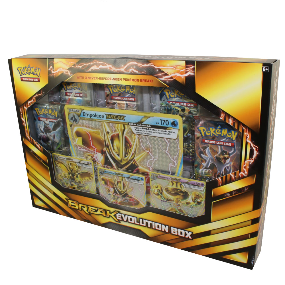 Pokemon Cards - BREAK EVOLUTION BOX (3 BREAK Holos, 1 Oversize BREAK ...