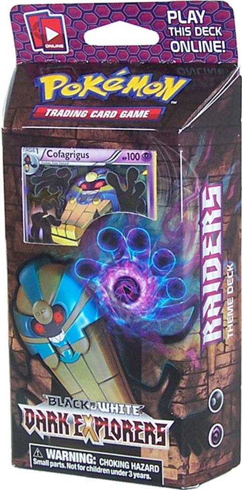 Pokemon Cards - BW: Dark Explorers - Theme Deck - RAIDERS (New ...
