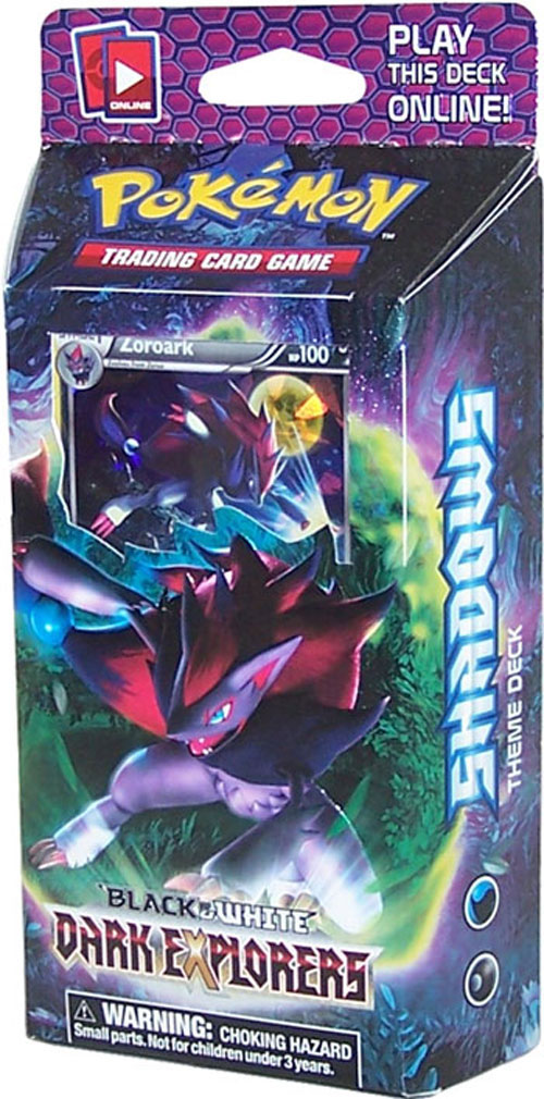 Pokemon Cards - BW: Dark Explorers - Theme Deck - SHADOWS (New ...