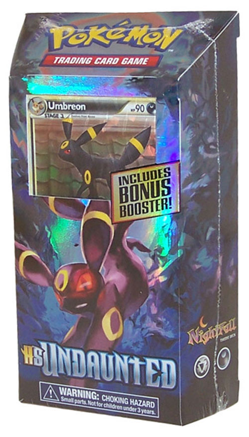 Pokemon Cards - HS Undaunted - NIGHTFALL - Theme Deck (New ...