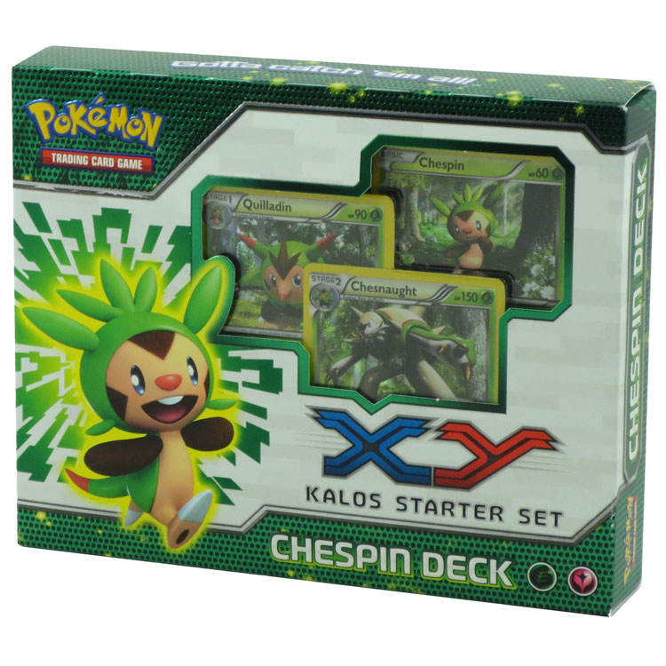 Pokemon Chespin Card